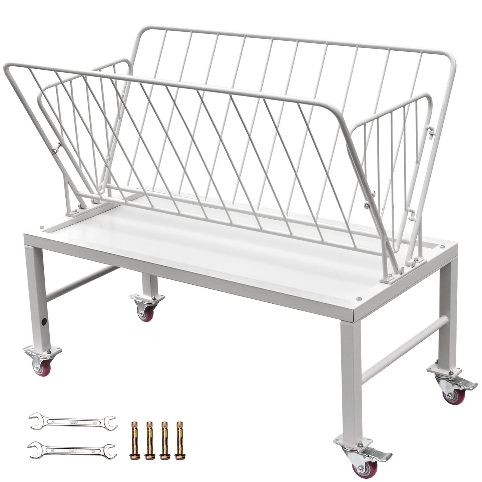 Removable Hay Rack Sheep Goat Feeder Livestock Feed Bunk Mini Llama ...