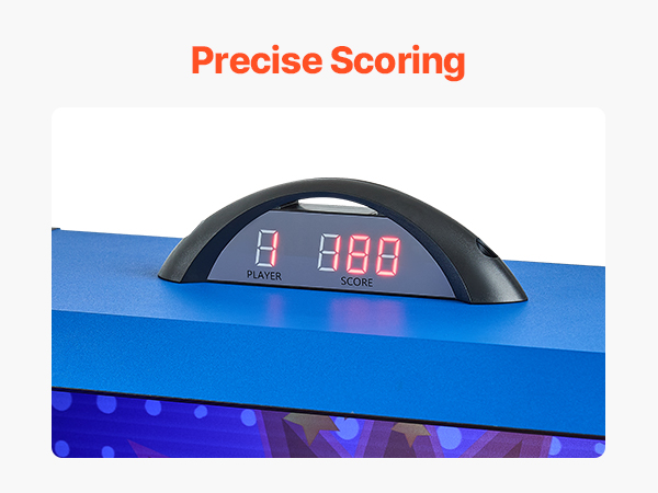 8 ft Roll & Score Arcade Game Table Electronic Scorer Family Game Room ...