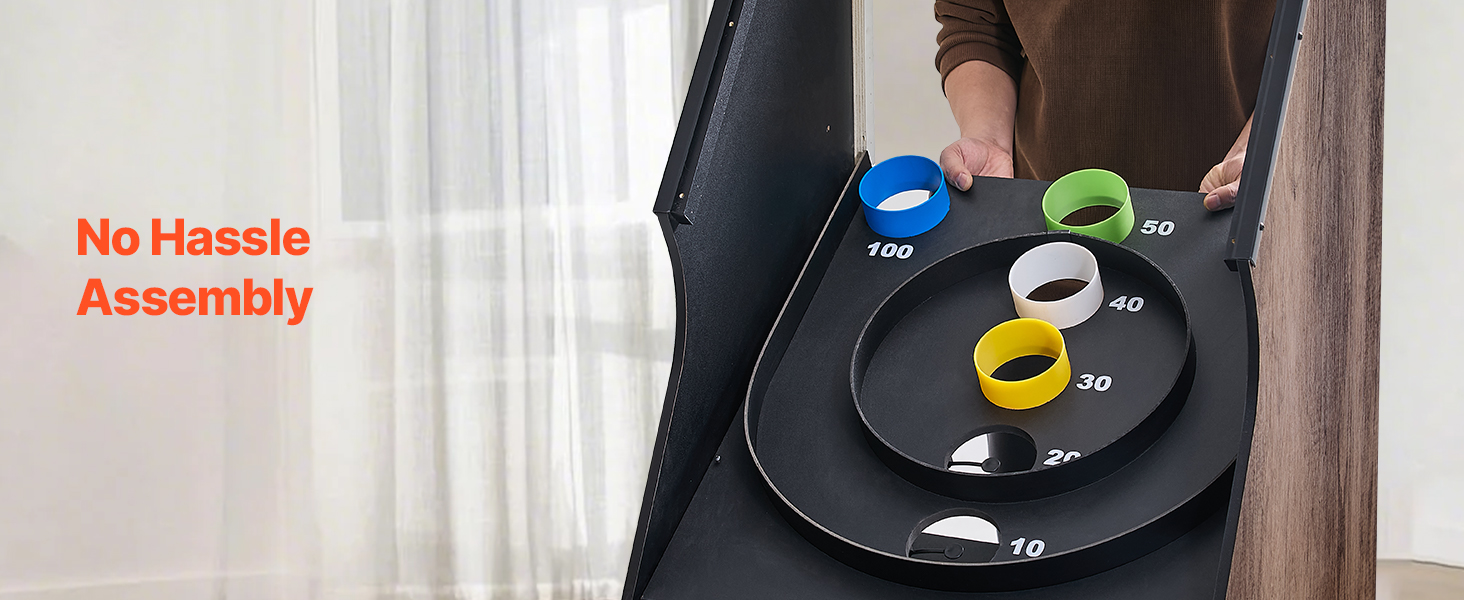 9 ft Roll & Score Arcade Game Table LED Electronic Scorer Home Game ...