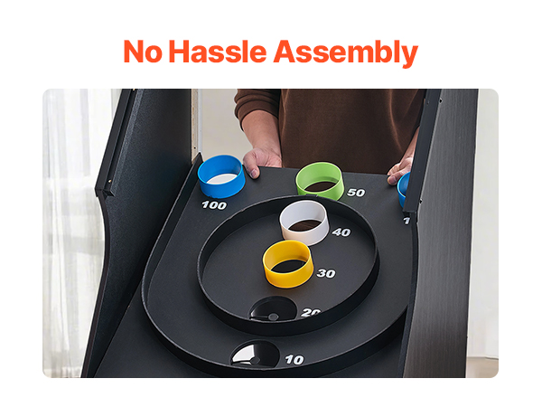 9 ft Roll & Score Arcade Game Table LED Electronic Scorer Home Game ...