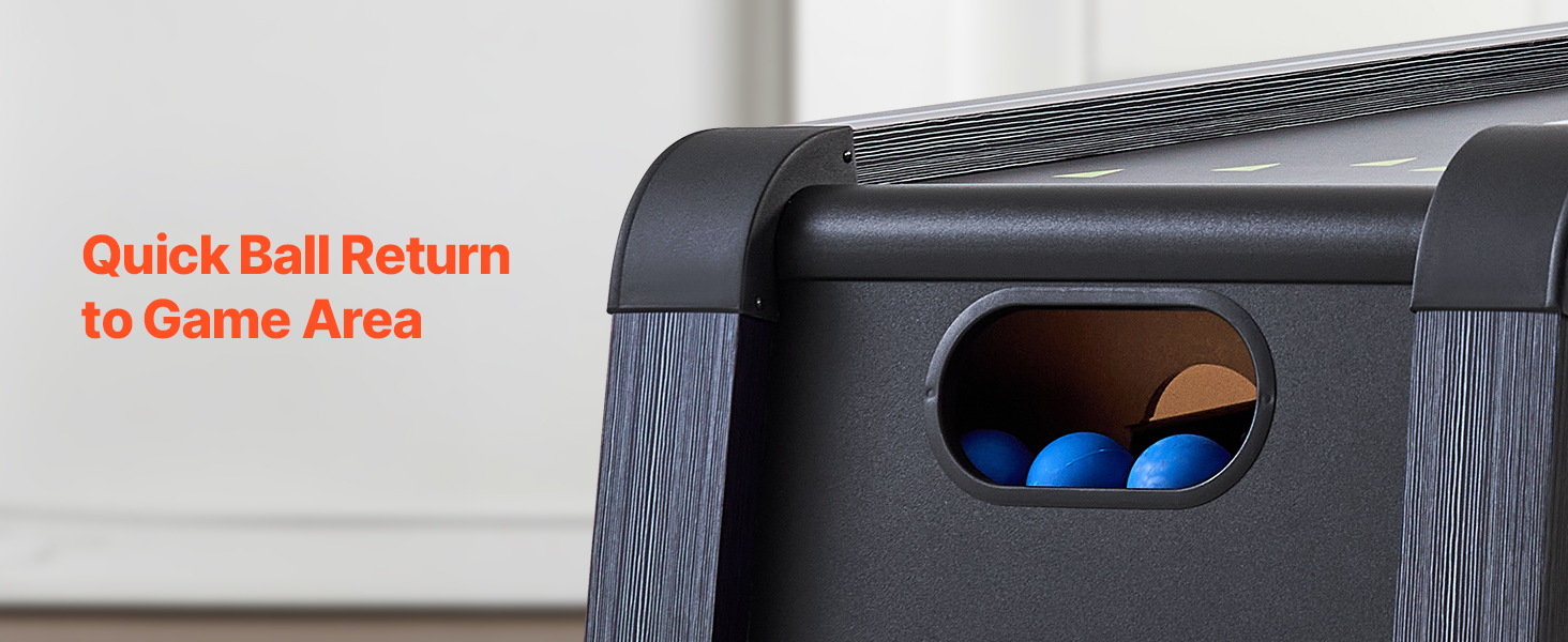 9 ft Roll & Score Arcade Game Table LED Electronic Scorer Home Game ...