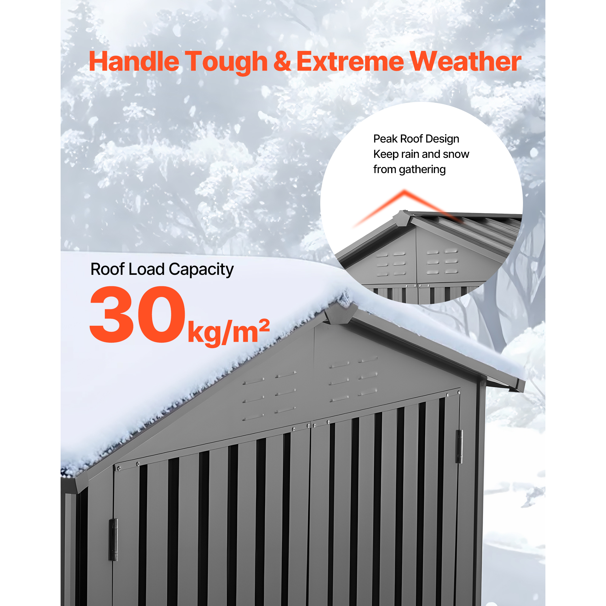 Mophorn 6 x 4 FT Metal Garden Shed, Outdoor Storage Shed with Lockable ...