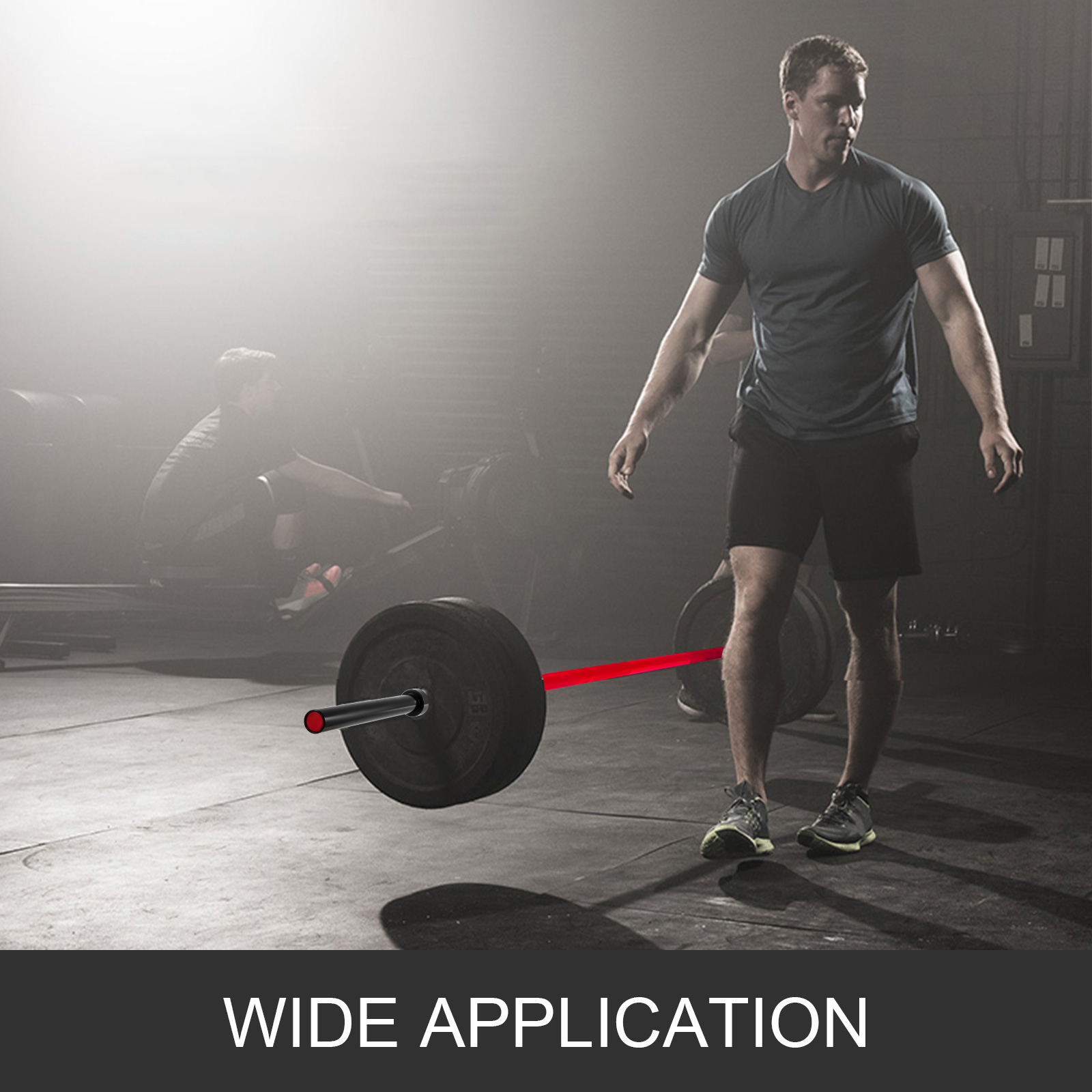 VEVOR Olympic Trap Bar, 2-Inch Hex Deadlift Bar，772 LBS Capacity Shrug ...