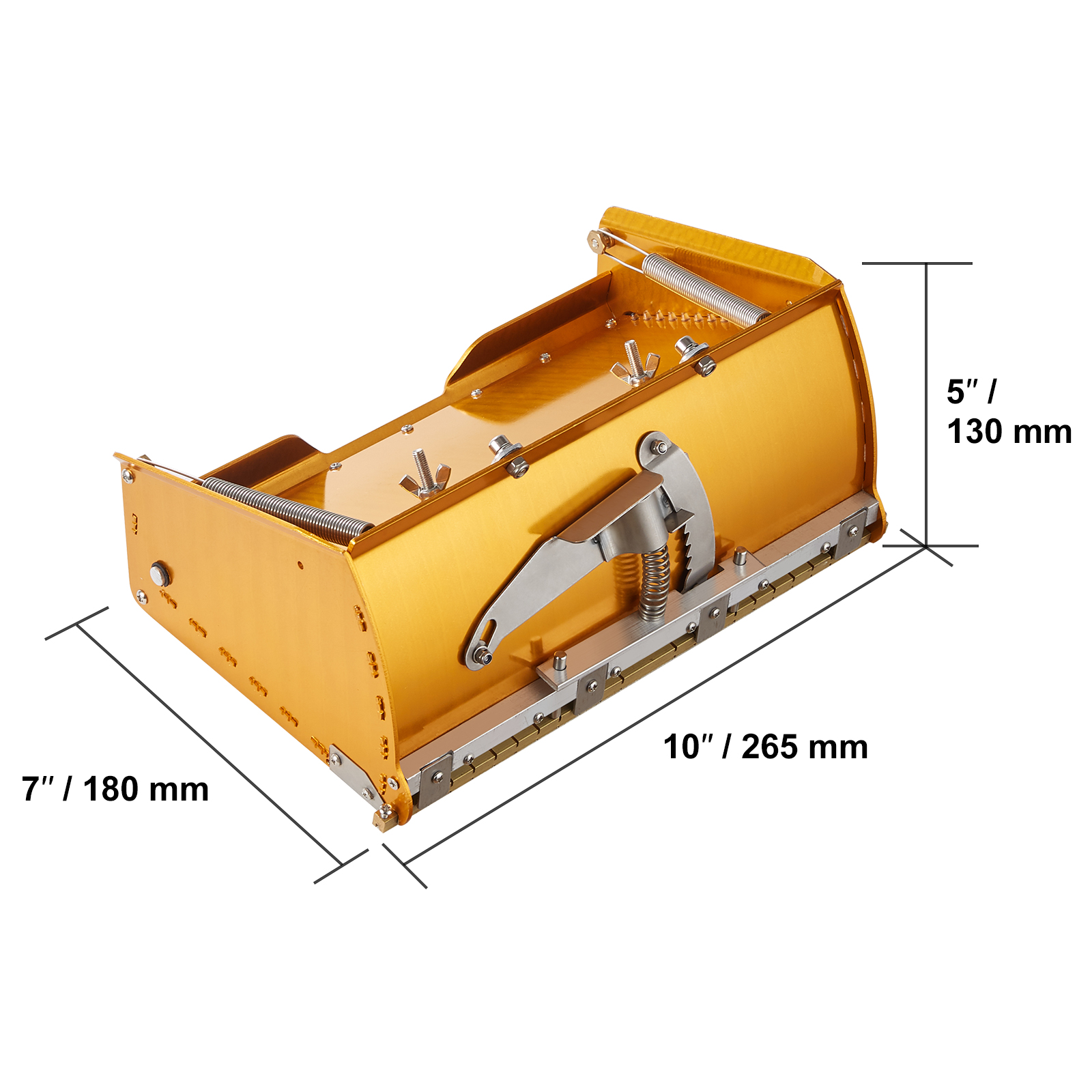 VEVOR Drywall Flat Box, 10-Inch Wide Quick Clean, Aluminum Finishing ...