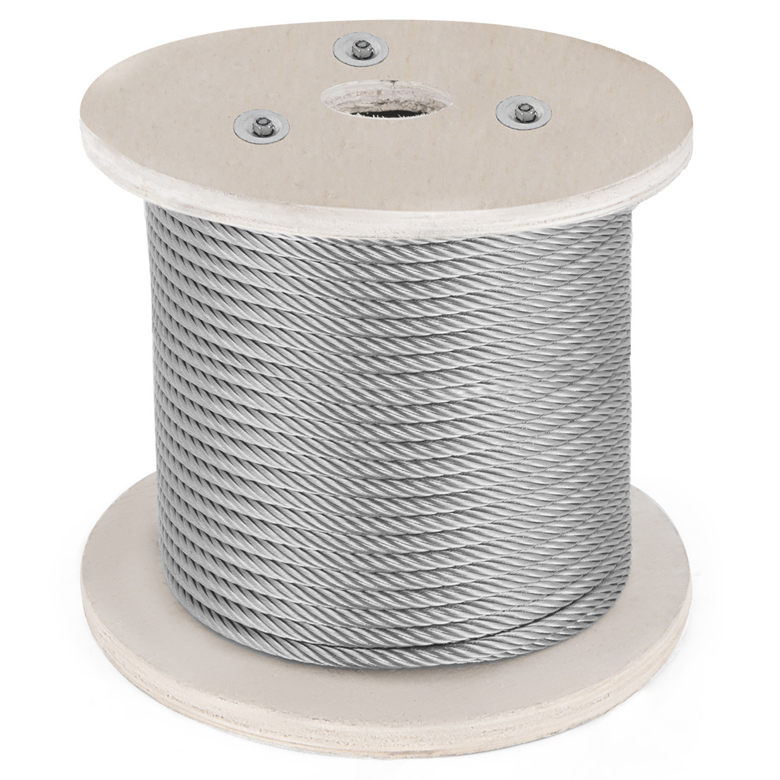 Cable Railing 316 Stainless Steel Wire Rope Cable 100ft 3/16 1x19 ...