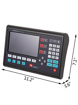 VEVOR Digital Readout Mill, 3 Axis, Precision DRO Display Linear Scale Encoder, 0.2μm Resolution ...