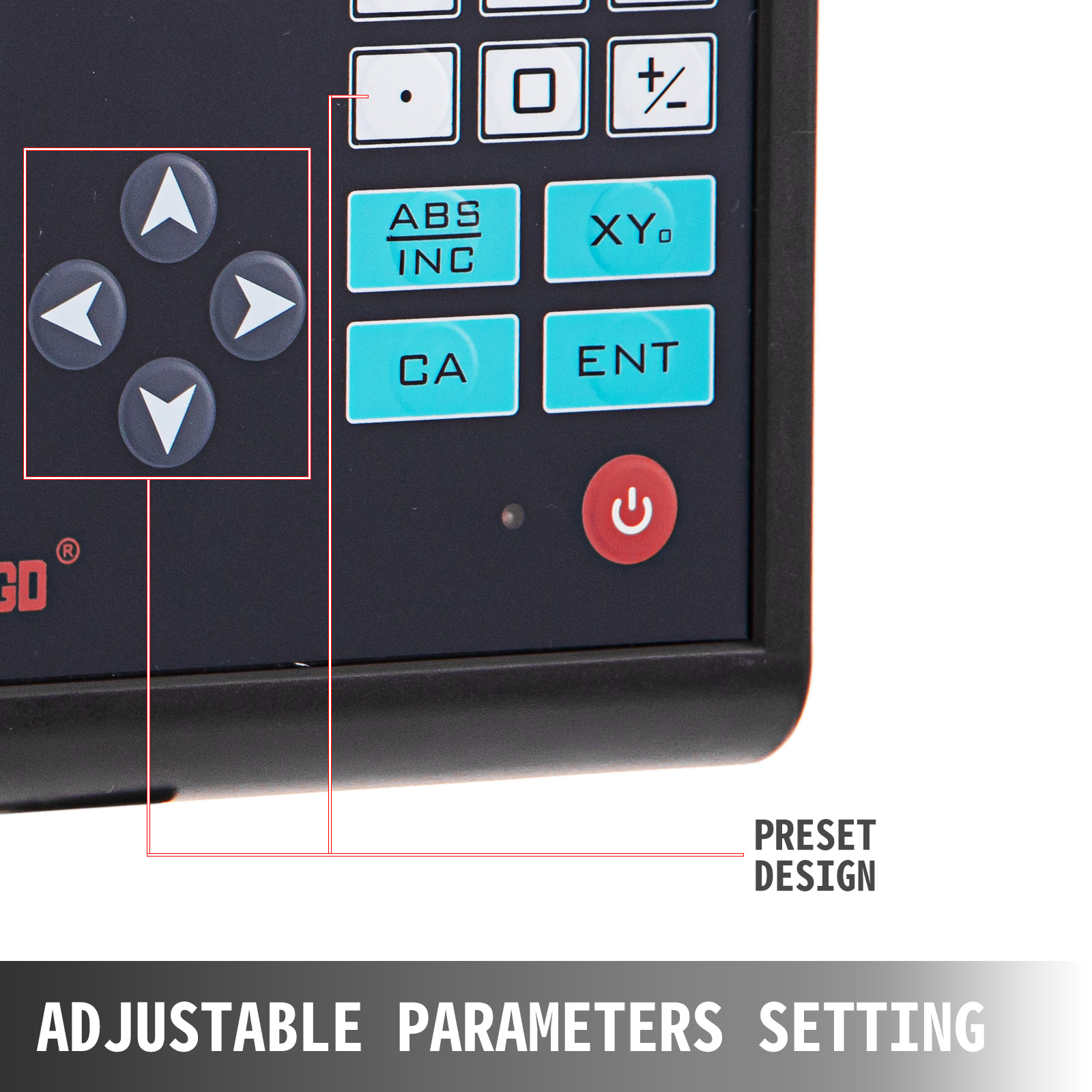 3 Axis Digital Readout Mill, Linear Encoder, LCD Screen, DRO for ...