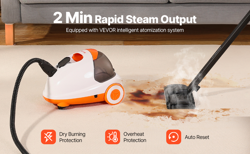 2000W Steam Cleaner Multipurpose Steamer with 27 Accessories，Household ...