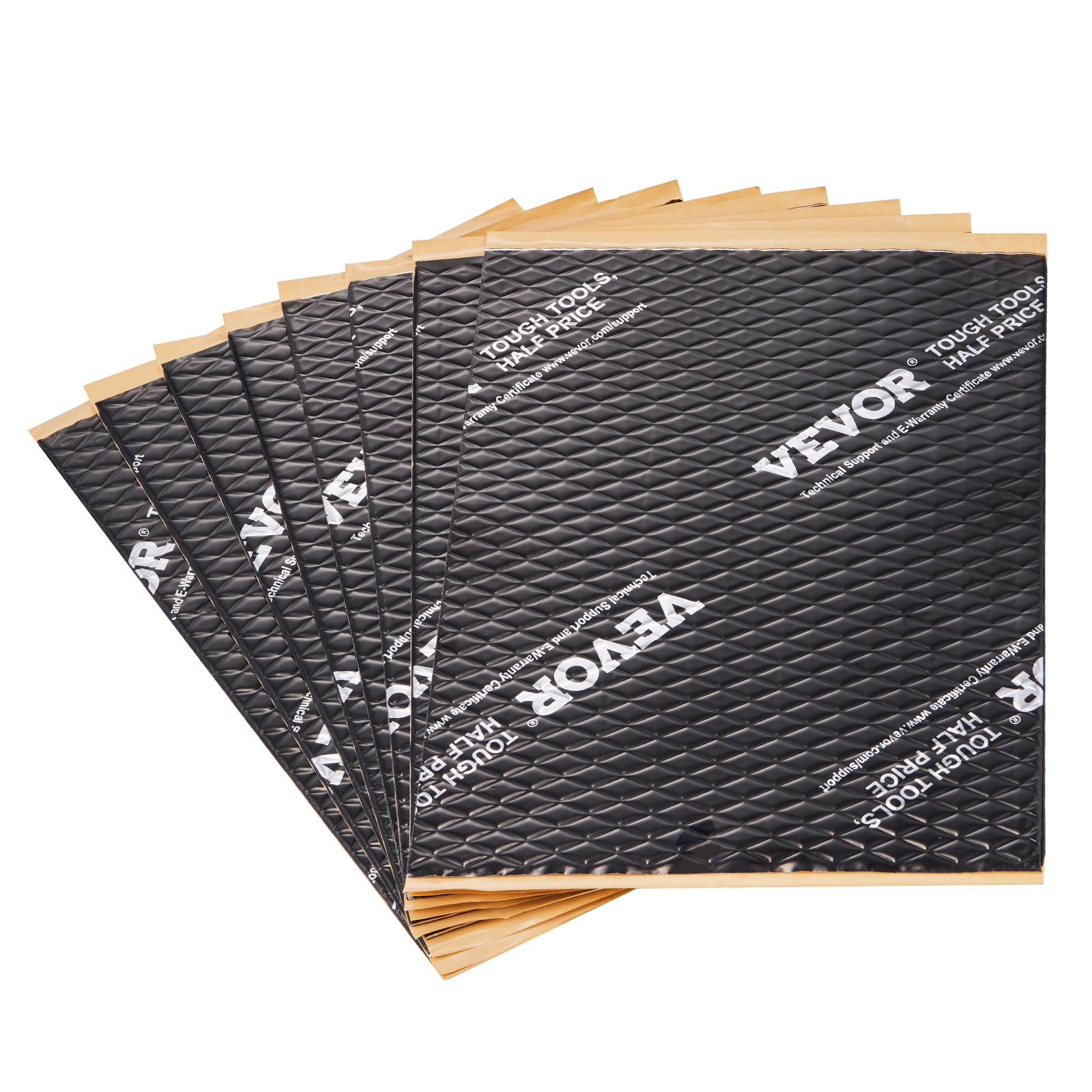 VEVOR Sound Deadener Mat Absorption Sheet Noise Mass Grabber 36/16/10 ...