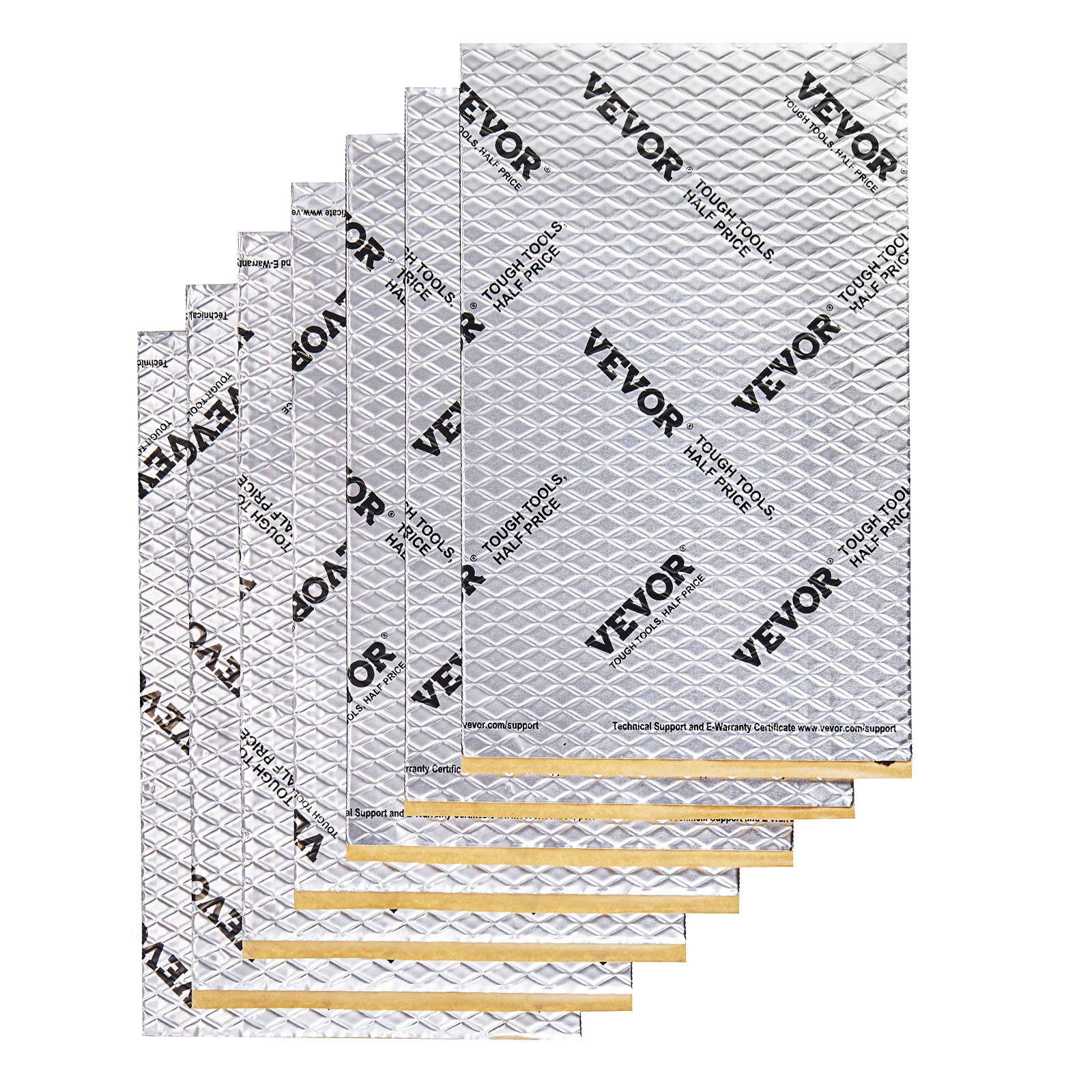 VEVOR Sound Deadener Mat Absorption Sheet Noise Mass Grabber 36/16/10 ...
