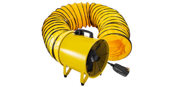 Portable Ventilator Portable Ventilation Fan 16" Utility Blower w/5M ...
