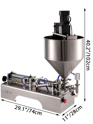 Pneumatische Vulmachine Vloeistof- En Pasta-vulmachine 500 Ml ...