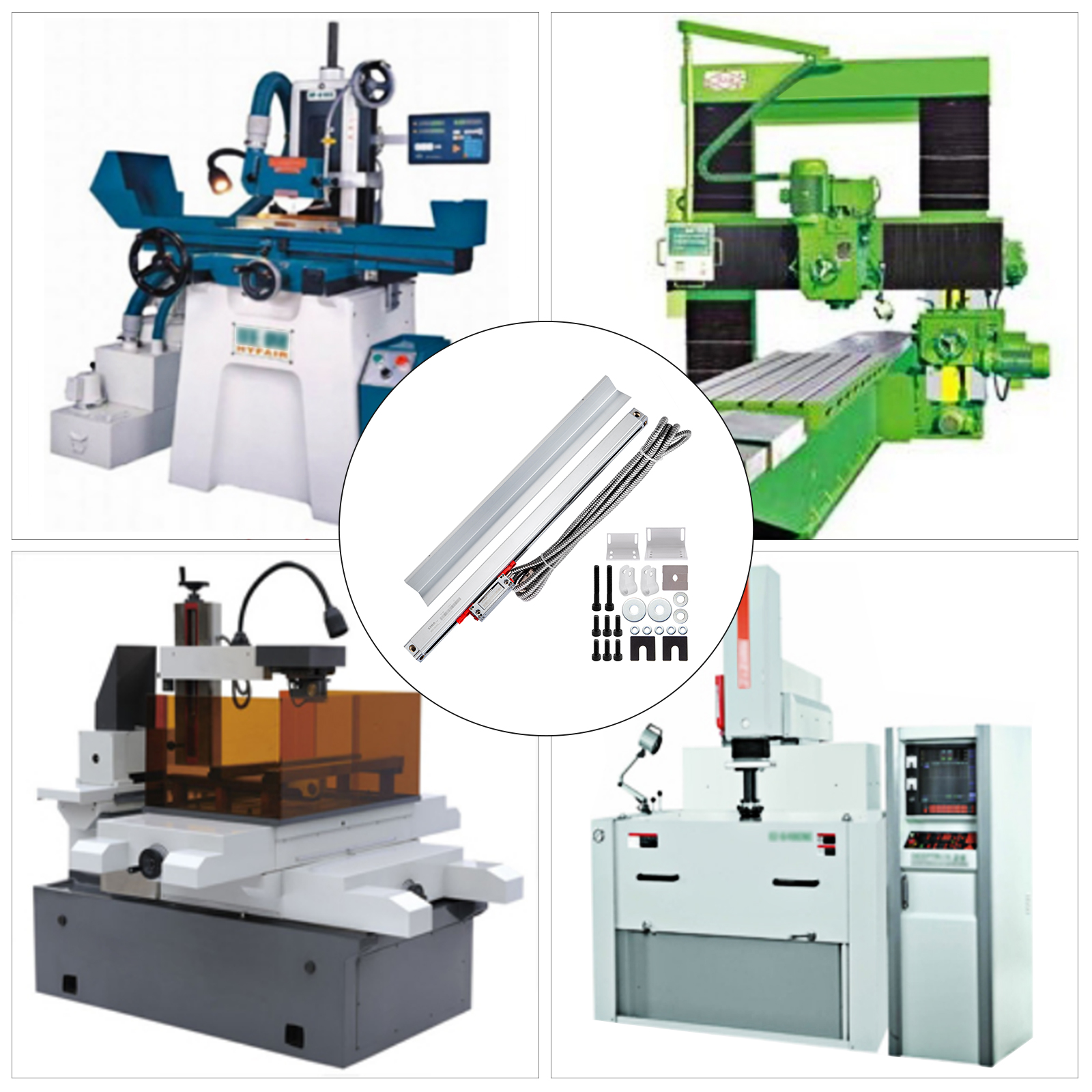 VEVOR Vevor Precision Linear Scale Linear Glass Scale 320 Mm Dro Lathe ...