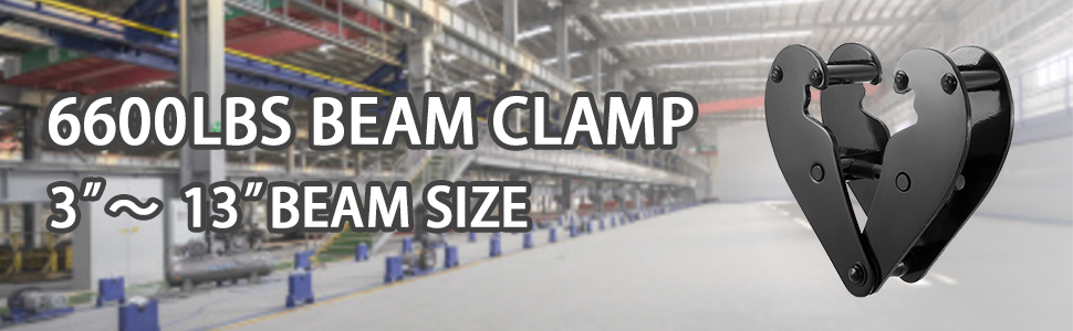 Beam Clamp I Beam Lifting Clamp 6600lbs/3tonheavy Duty Beam Hangers In ...
