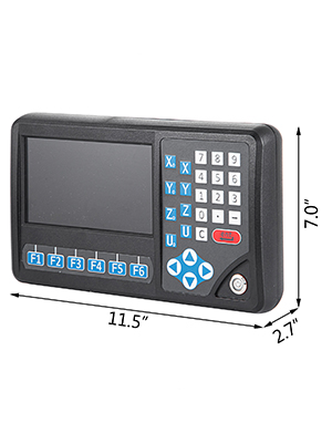 Vevor Lectura Digital De 4 Ejes 10 µm 290 X 195 X 55 Mm Con Pantalla Herramienta | VEVOR ES
