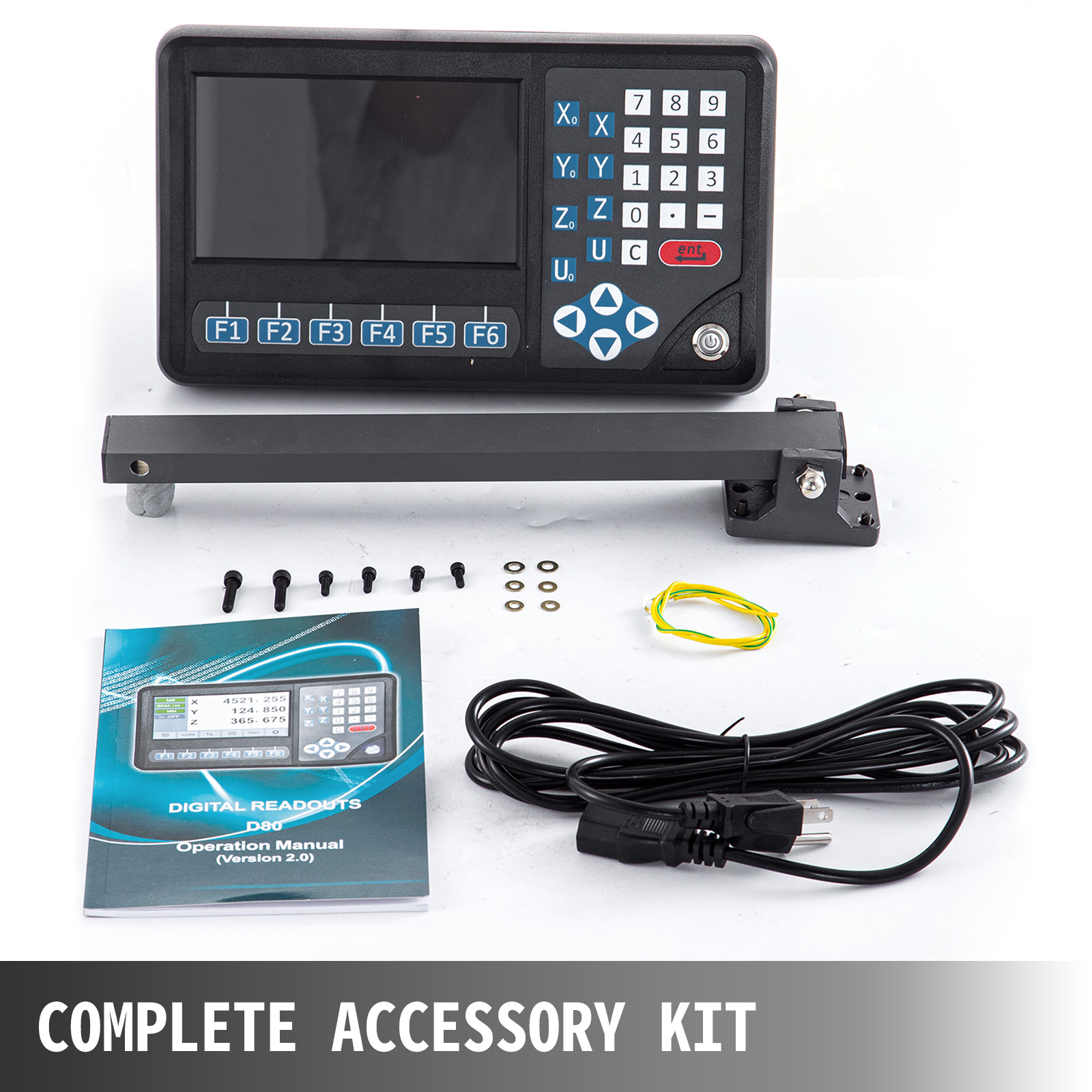 4 Axis Digital Readout Mill, Linear Encoder, Lcd Screen, Dro For Milling Machine | VEVOR EU