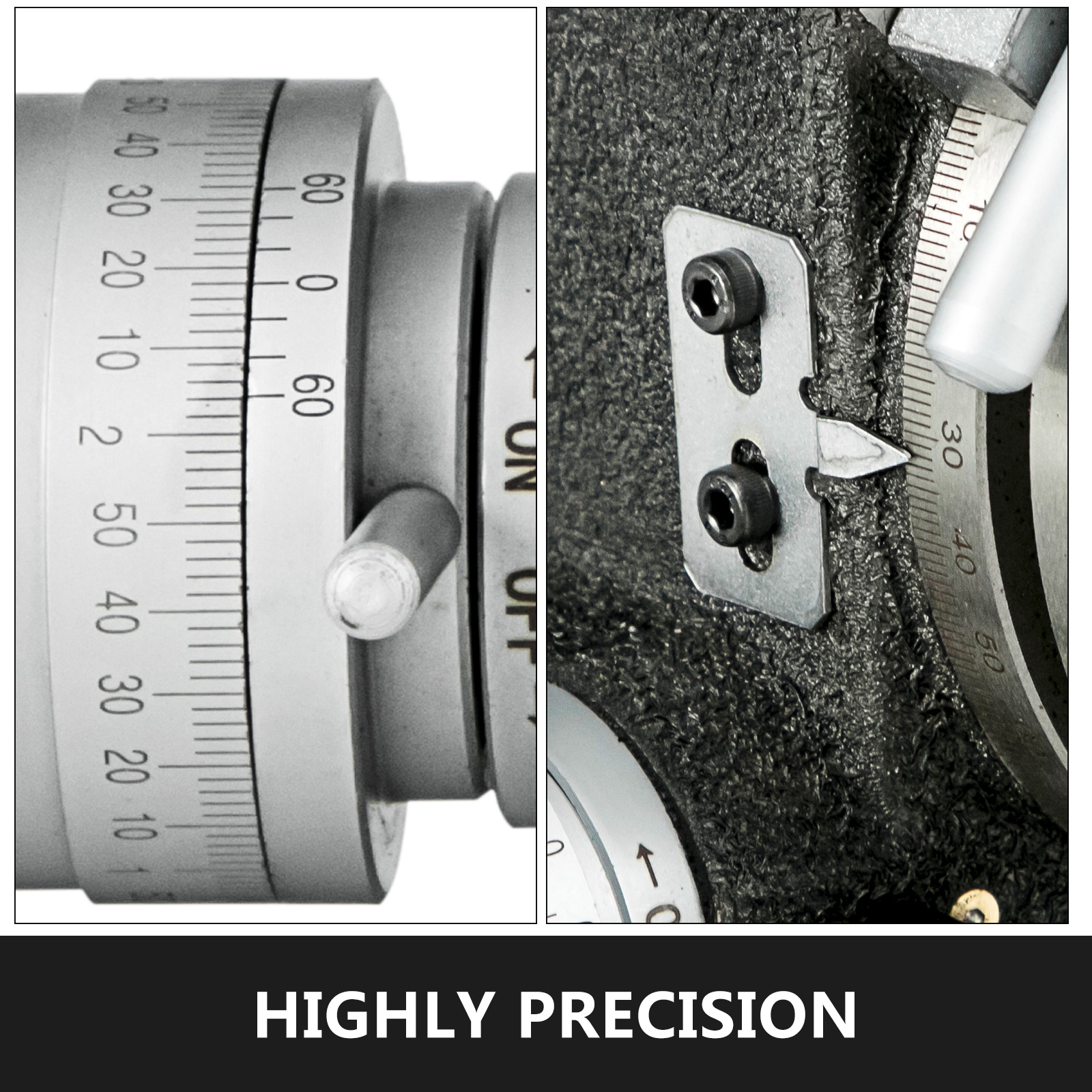 Rotary Table 4" 3-slot Horizontal Vertical Dividing Plates For Milling ...