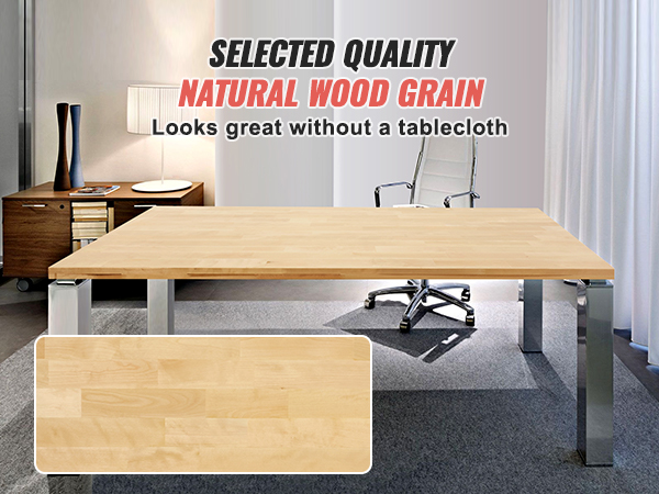 VEVOR Wood Table Top, Holds up to 330 lb, 47.2" x 29.5" x 1.5 ...