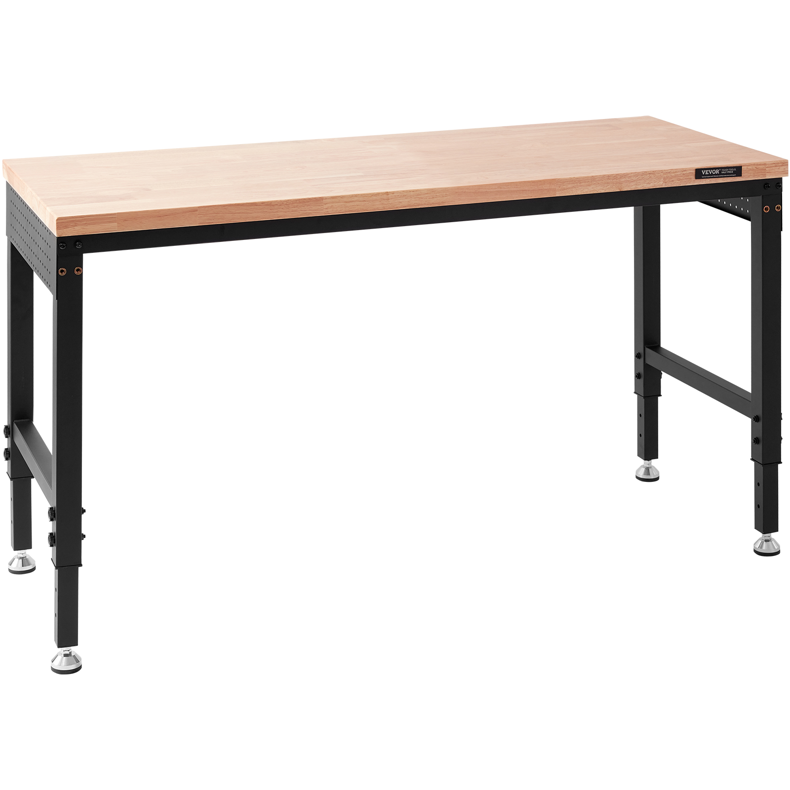 VEVOR Adjustable Height Workbench 48"x24"/60"x23"/72"x25" Worktable ...