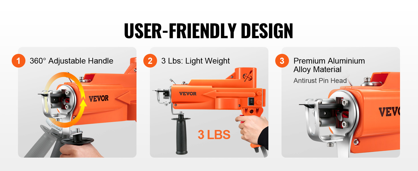 VEVOR Electric Carpet Tufting Machine Weaving Flocking Kit Cut Pile ...