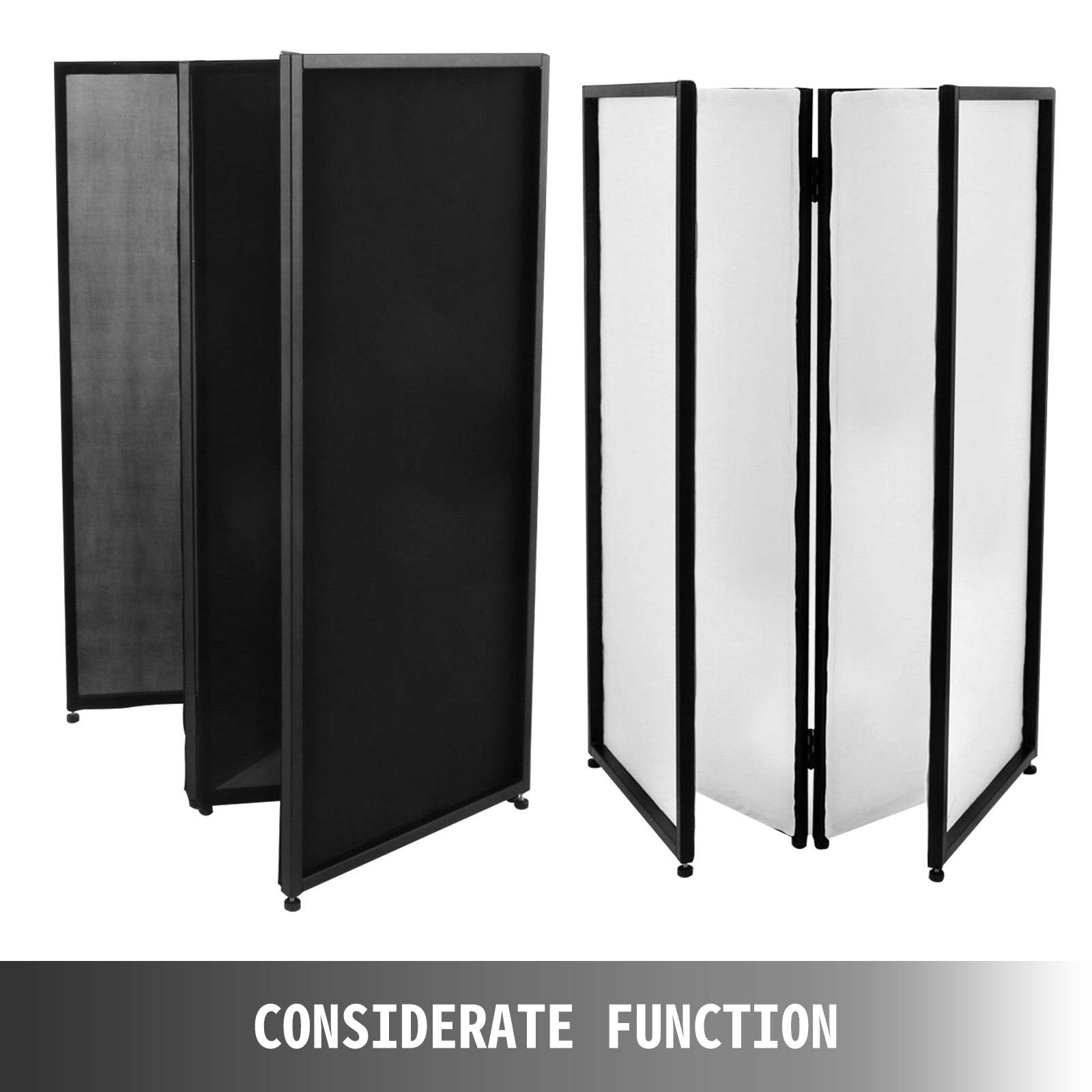 Event Facade White/black Scrim Metal Frame Booth+travel Bag Dj Booth ...