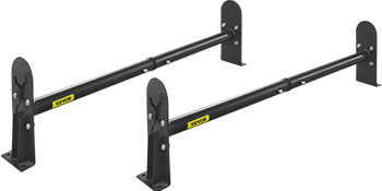 VEVOR Universal Van Ladder Roof Racks, 2 Bars, 331 LBS Capacity, 34.6 ...
