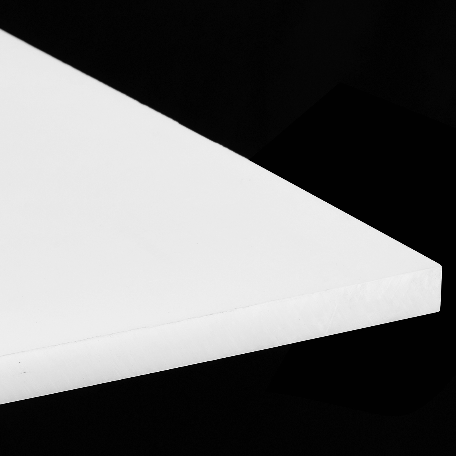 1-Pack HDPE Plastic Sheet Board 24 x 48 Inch Plastic Panel 1/2 Inch ...