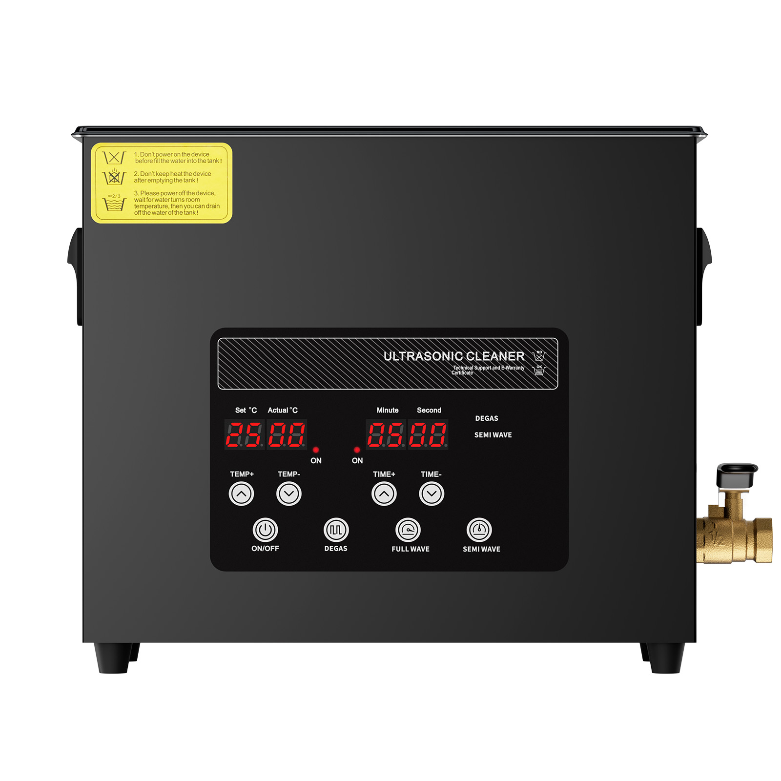 2/3/6/10/15/30L Ultrasonic Cleaner Cleaning Machine Enhanced Heater ...