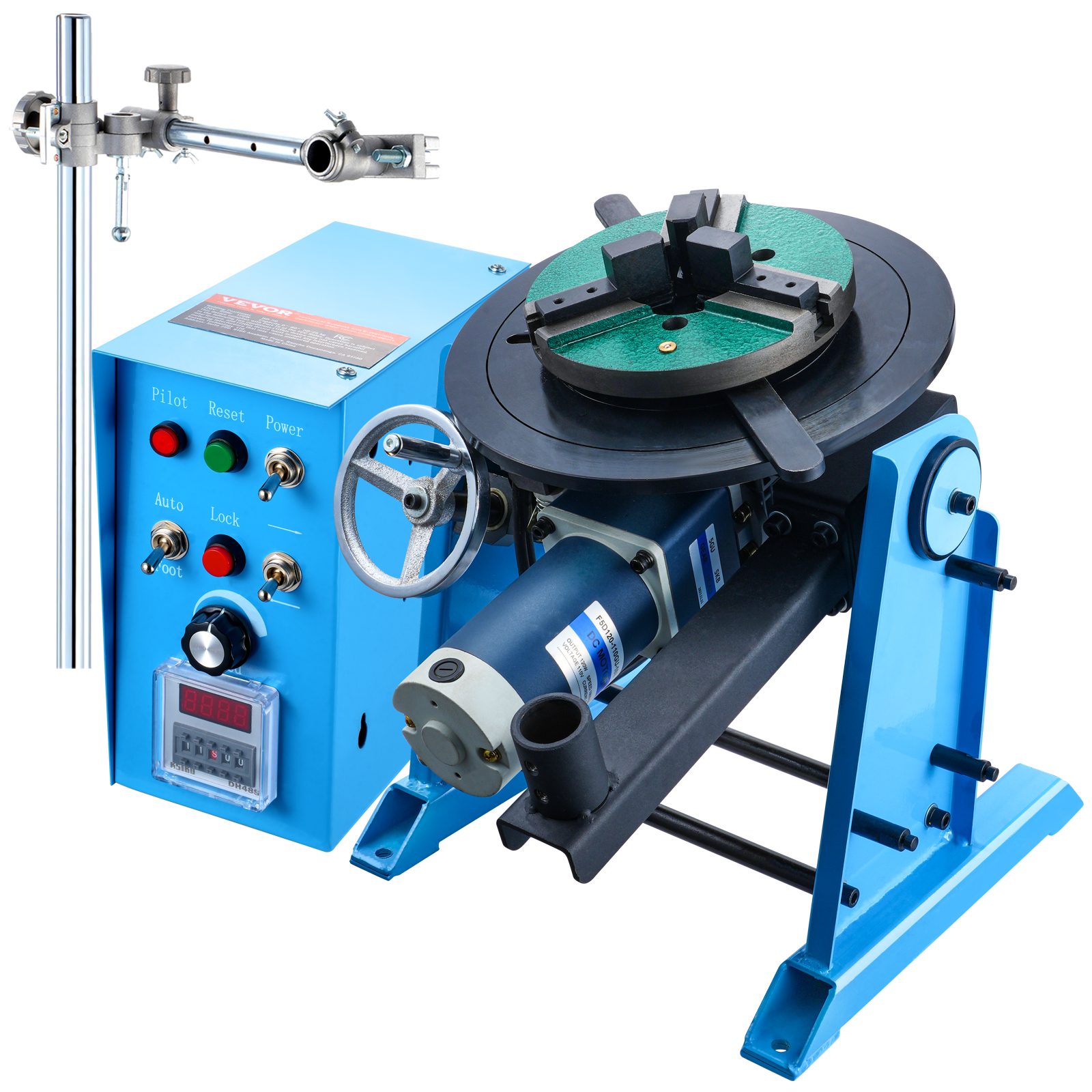 VEVOR 50/1000/30/10KG Rotary Welding Positioner Positioning Turntable ...