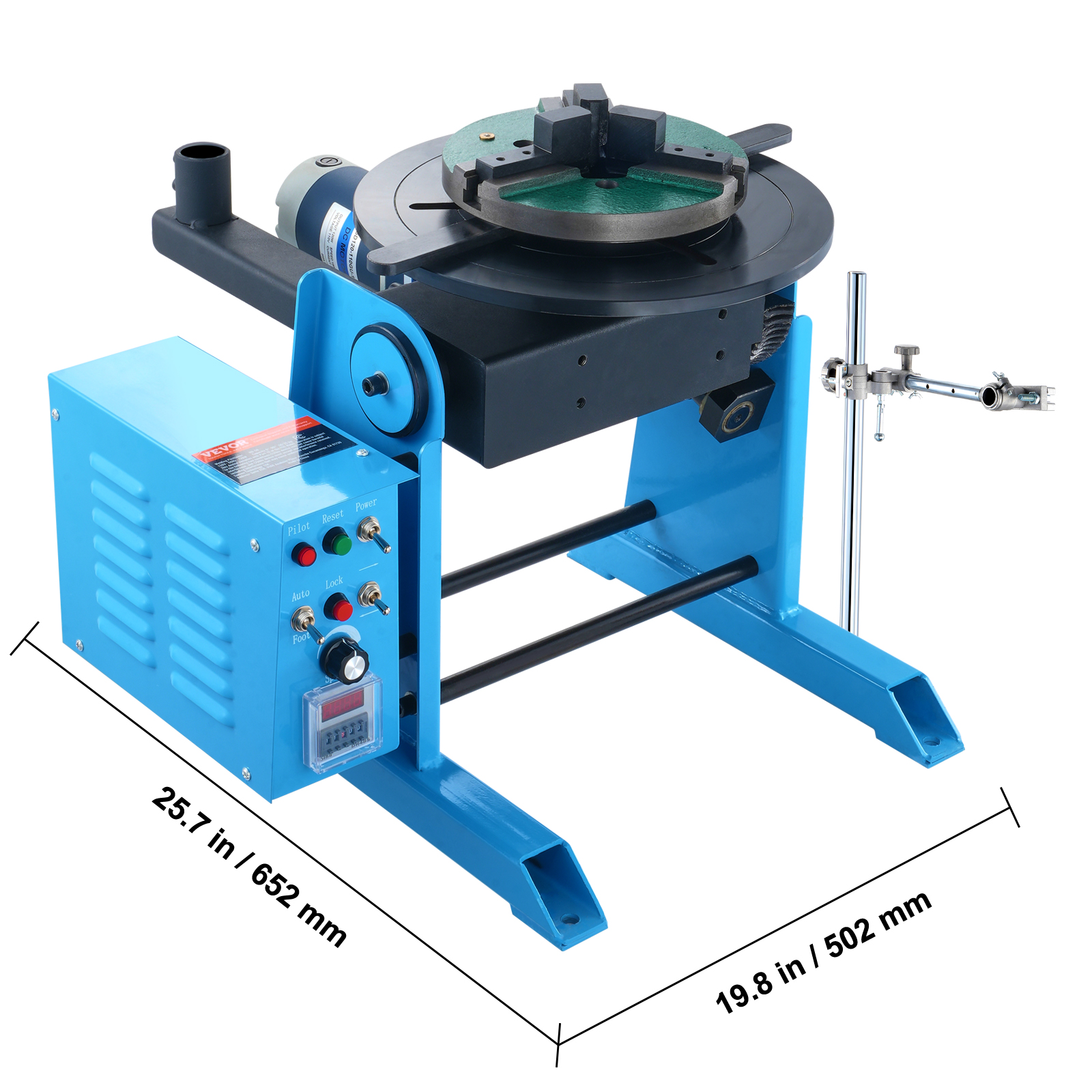 VEVOR Rotary Welding Positioner 50KG, 0-90° Welding Positioning ...