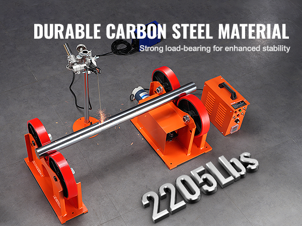 VEVOR 110V Turning Rolls Linkage Roller, 1000KG/2205LBS Loading Welding ...