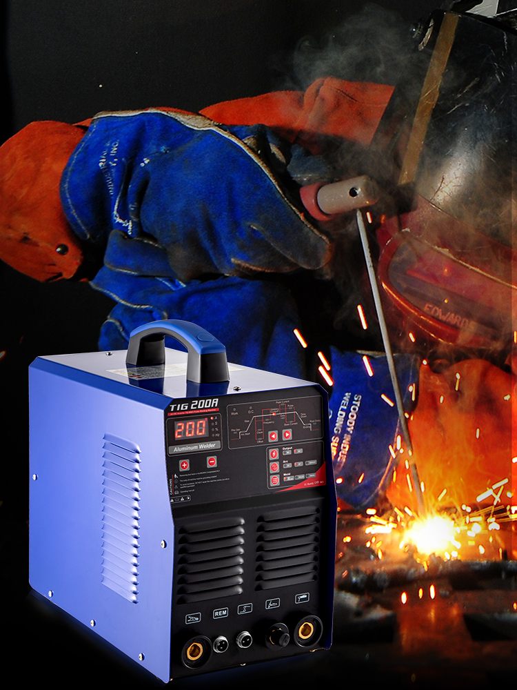 VEVOR TIG Welder AC/DC, 3 in 1 TIG/MMA/ARC Welding Machine with 110 ...