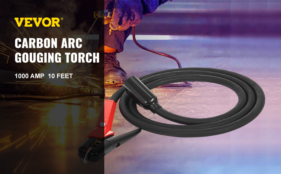 Carbon Arc Air Gouging Torch With 10' Cable 1000 Amp Csk4000 Gouger ...