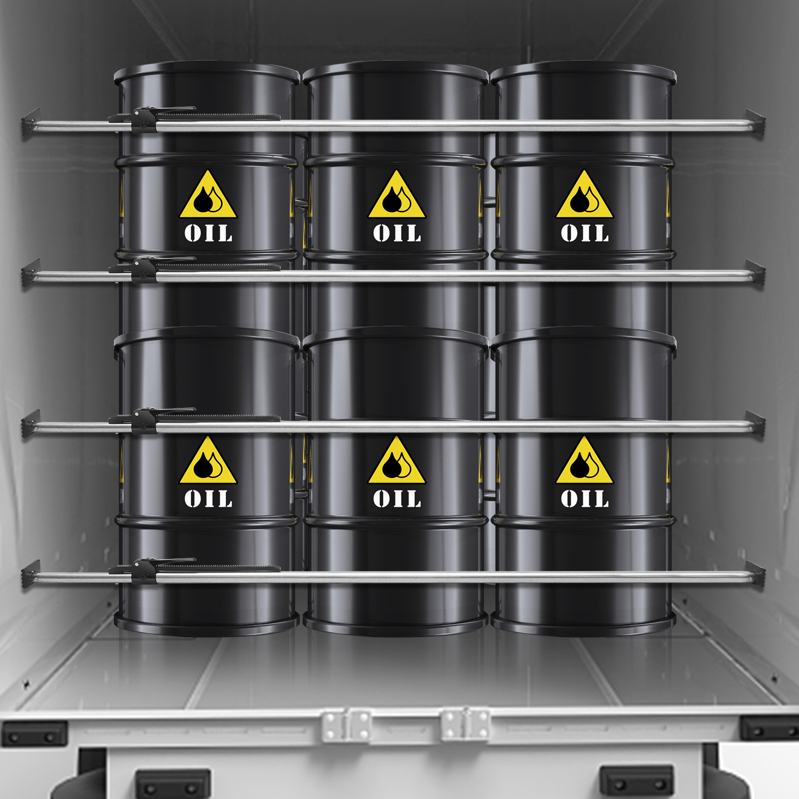 VEVOR Adjustable Cargo Bar Pickup Truck Bed Ratcheting Stabilizer 1 or ...