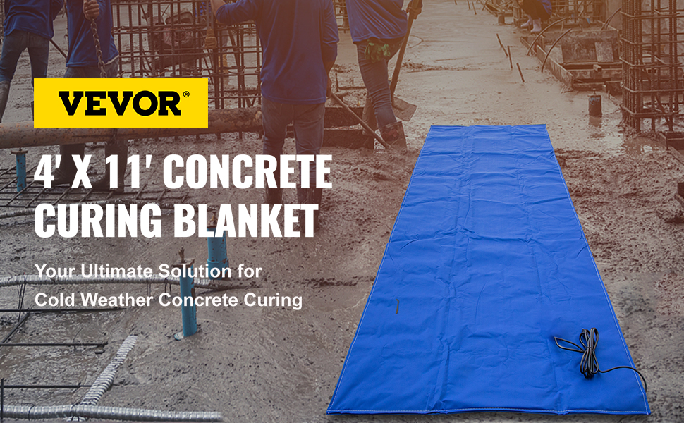 Concrete Curing Blanket Electric Thawing Blanket Finished Dimensions 4 ...