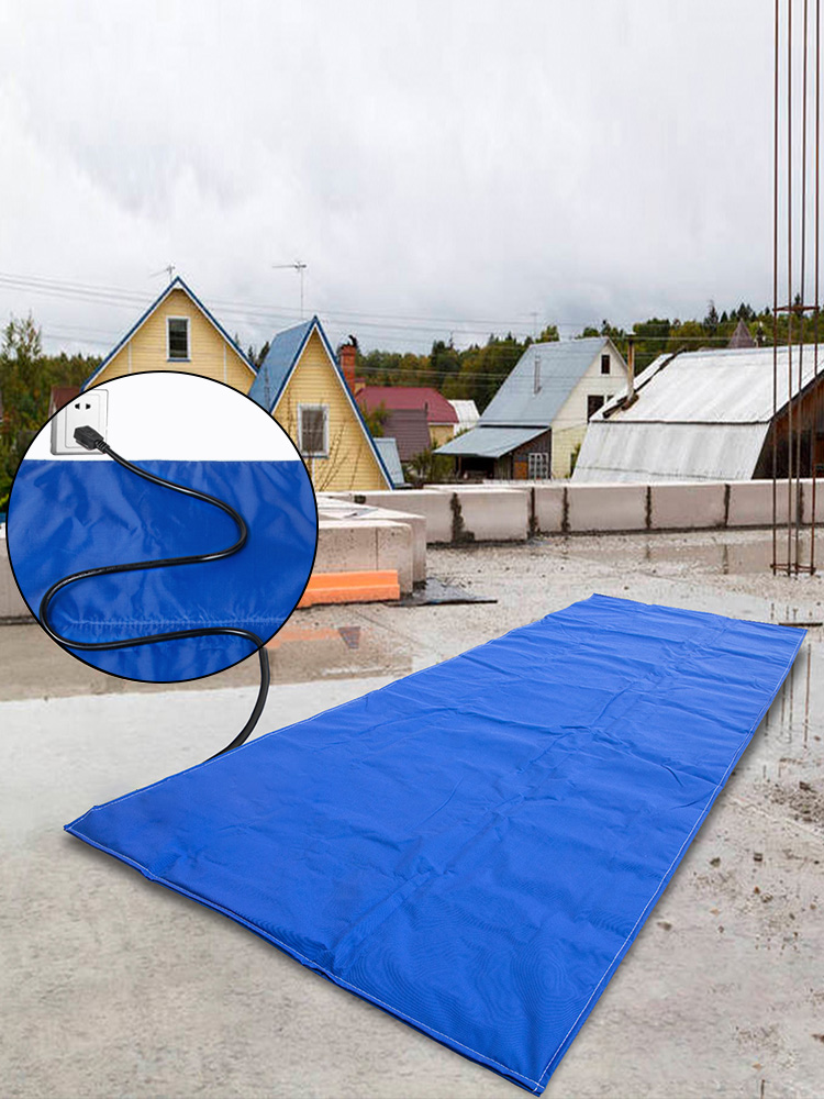Concrete Curing Blanket Electric Thawing Blanket Finished Dimensions 4 ...