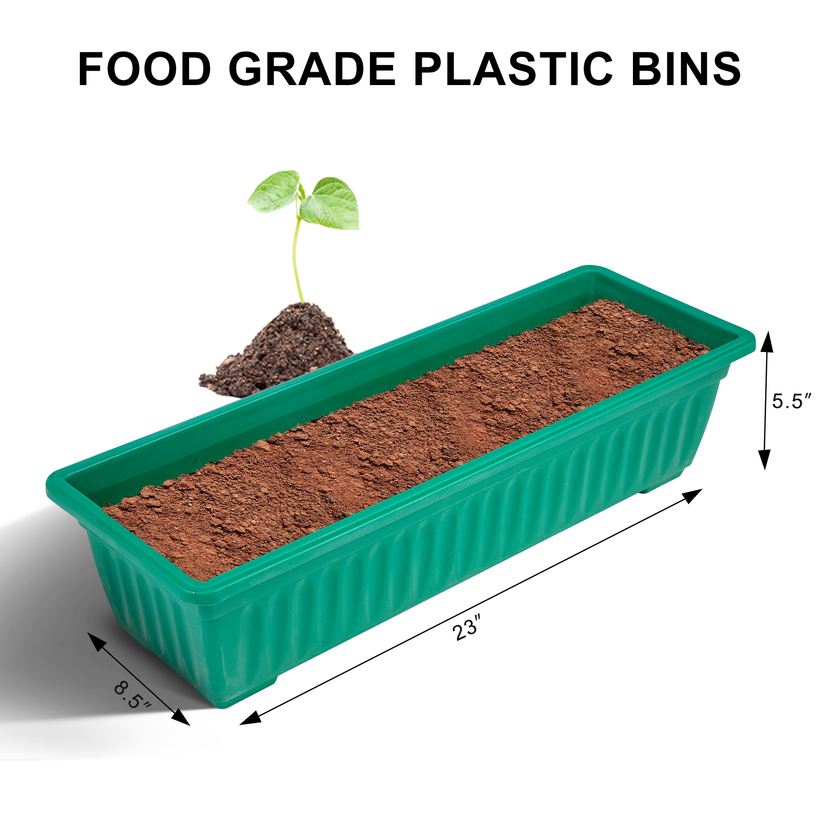 VEVOR Vertical Garden Planter 4 Feet Vertical Planters Outdoor with 5 ...