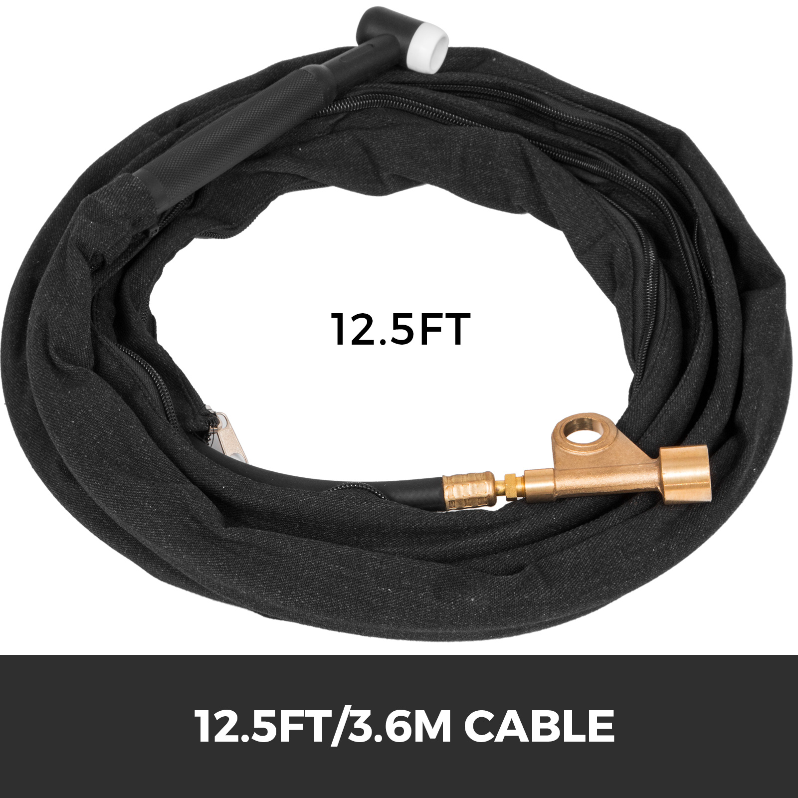 Wp-17 Air-cooled Tig Welding Torch Flexible Gas Valve Head 150-amp 12ft ...