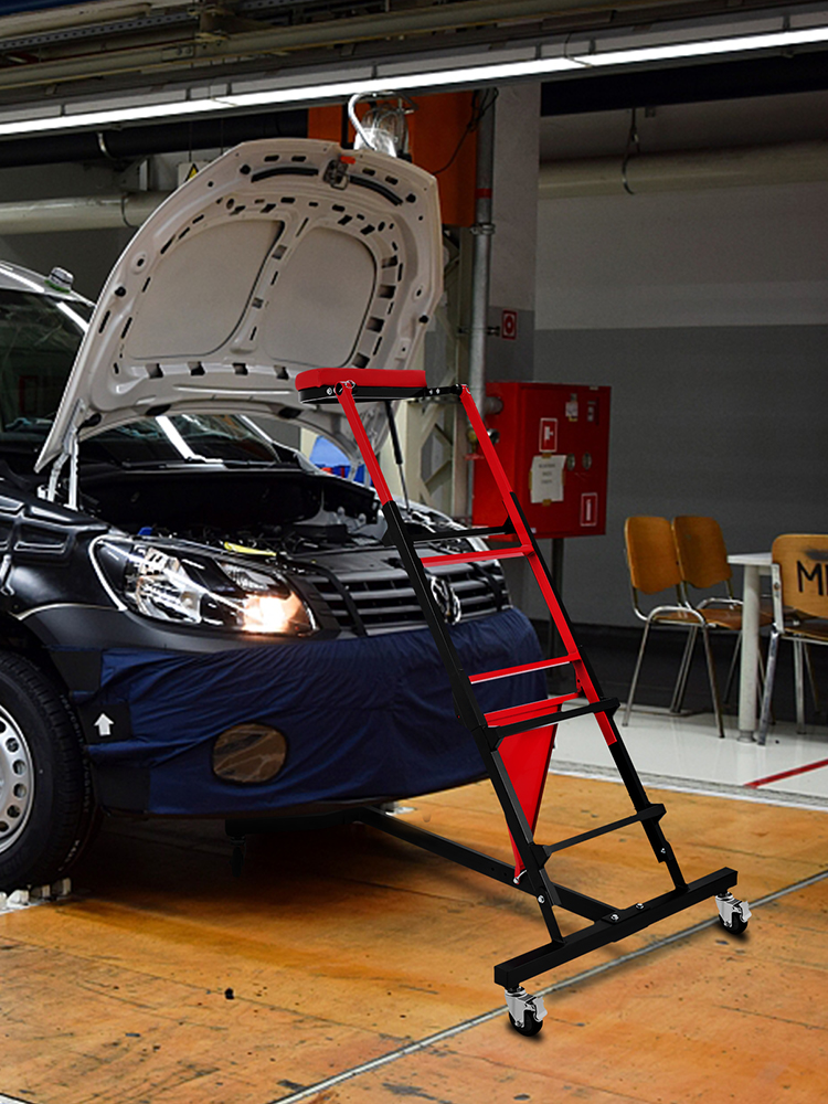 VEVOR Automotive Engine Creeper, Adjustable Height Foldable Creeper ...