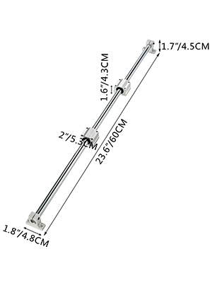 Vrvor Linear Rod Shaft Motion Rail Horizontale Lineaire Optische As ...