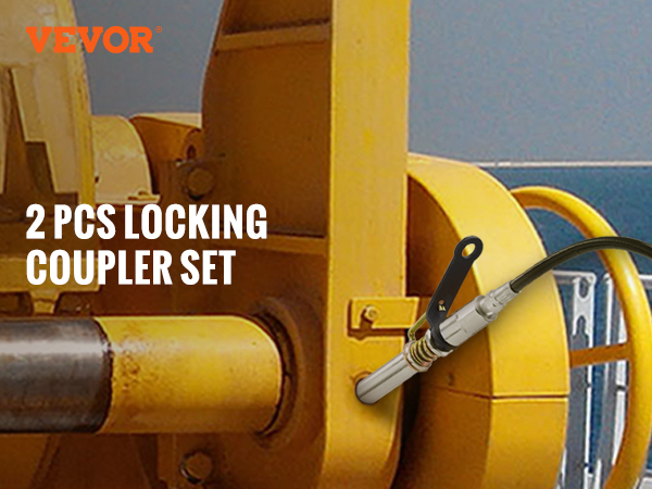 VEVOR Grease Gun Coupler 2 Pack High Pressure Quick Release Oil Nozzle ...