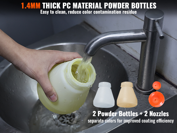 VEVOR Powder Coating System, 50KV Electrostatic Output Powder Coating ...