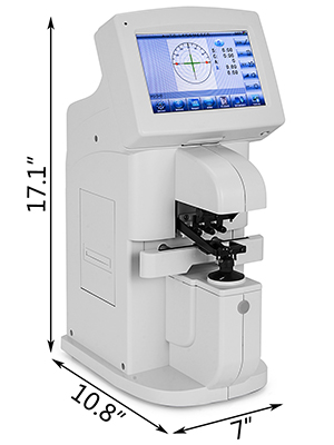 Auto Lensmeter Optical Lensometer 7" Colorful Lcd Touch Screen Pd Data ...