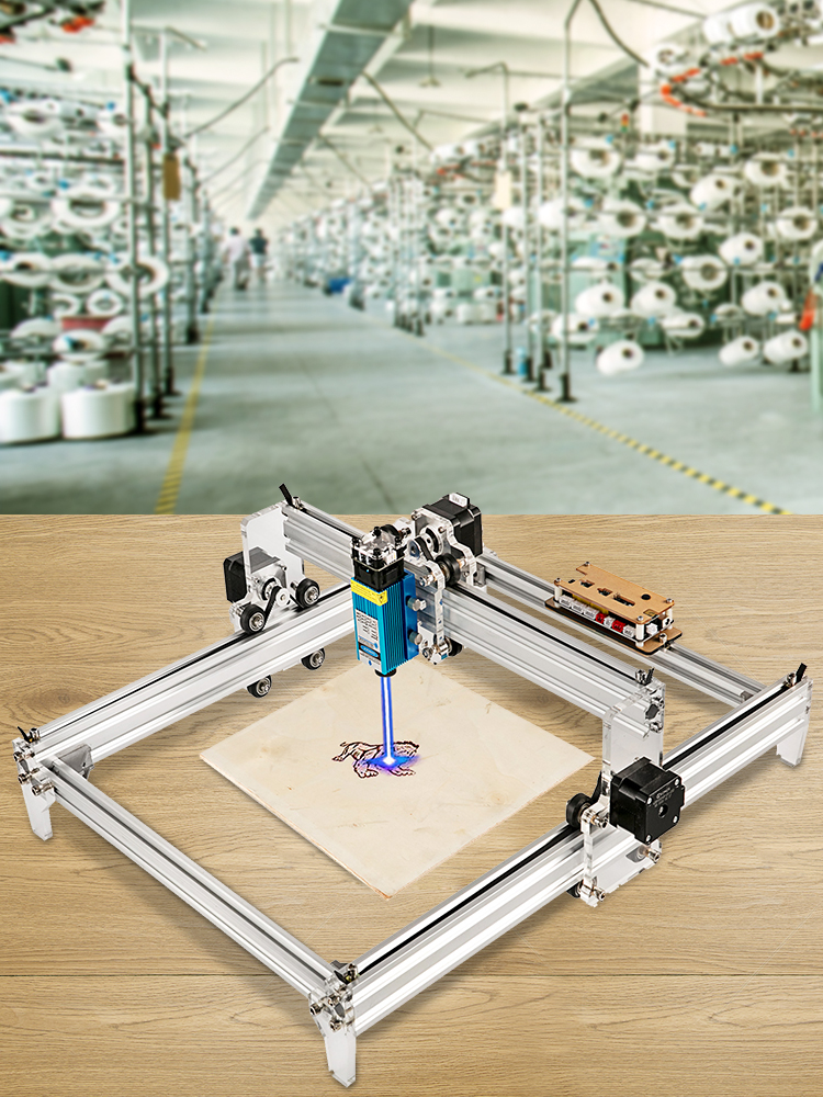 Vevor Machine à Graver Laser Cnc 3040 Kit Graveur Laser 3500 Mw Découpe ...