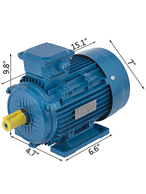 3kw 400v Premium Electric Motor 3phase Heavy Duty Aluminum Ac Simple To ...
