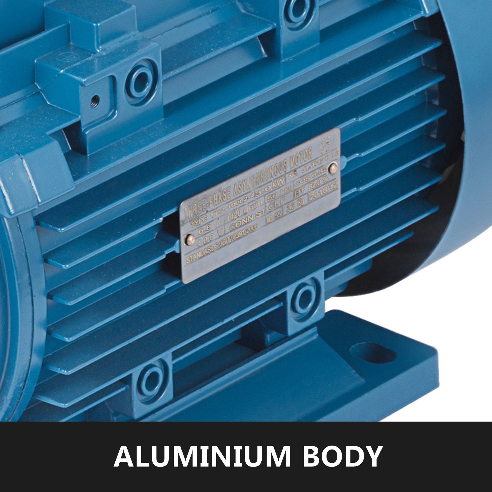 3kw 400v Premium Electric Motor 3phase Heavy Duty Aluminum Ac Simple To ...