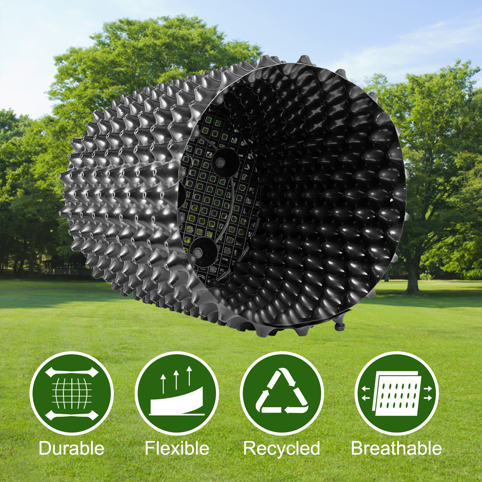 VEVOR 6 PCS Air Root Pruning Pots, 7.4 Gallon Garden Propagation Pot ...