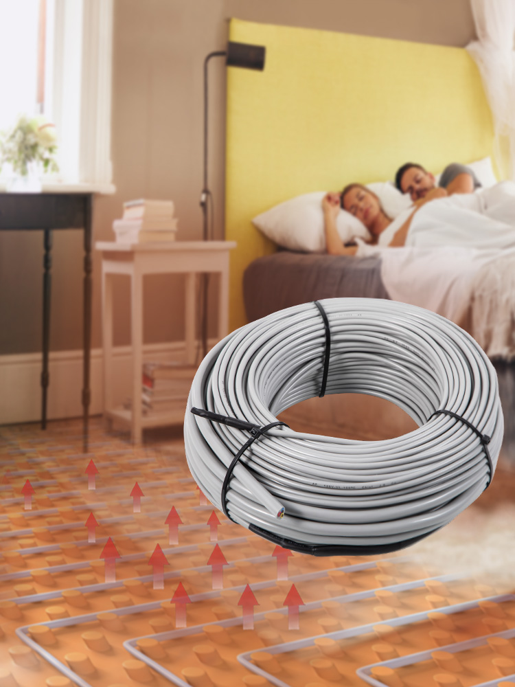 Vevor Floor Heating Cable Waterproof Floor Tile Heat Cable 21.4square ...