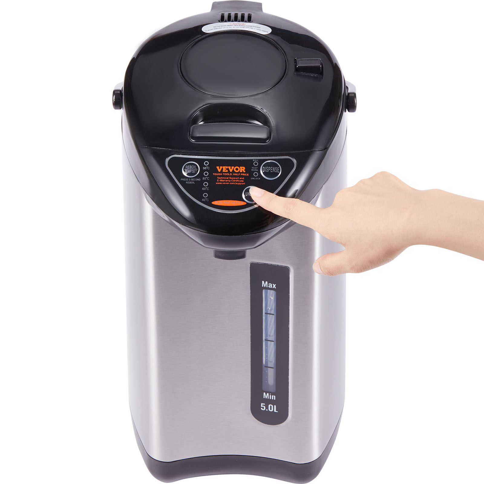 Hot Water Dispenser 3/4/5 L Electric Countertop Hot Water Tank Warmer ...