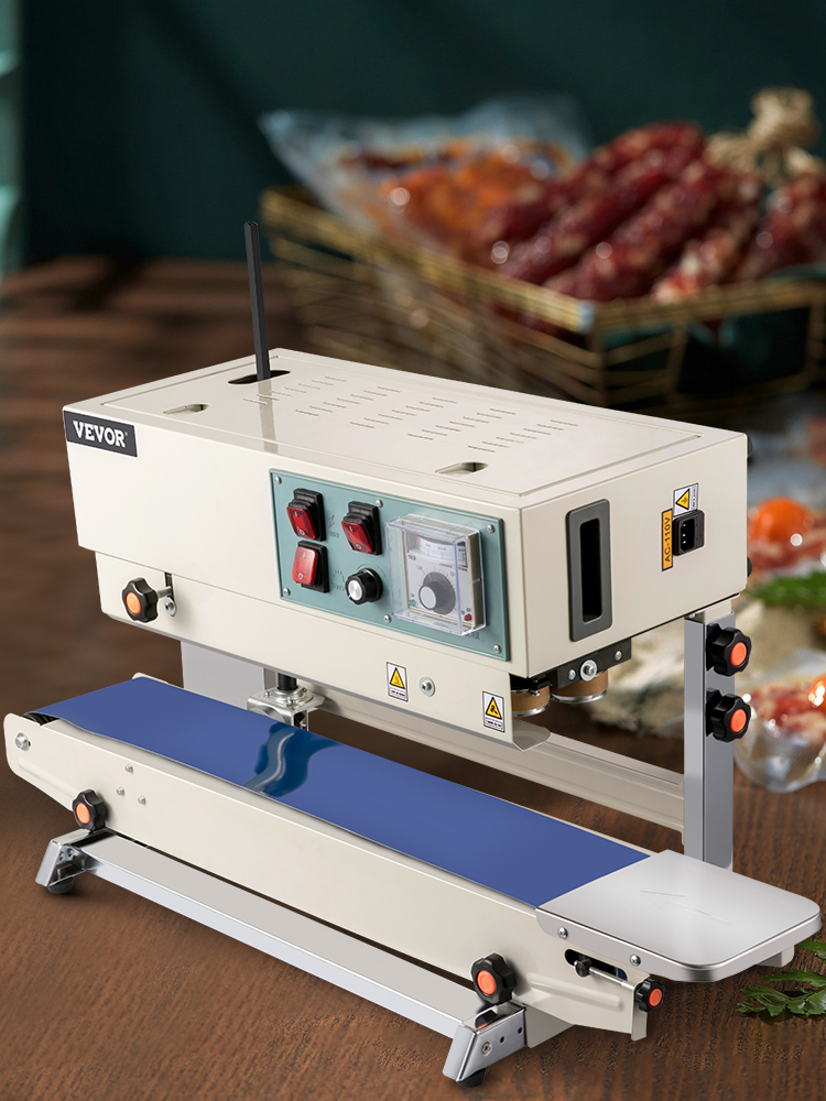 VEVOR Machine de Scellage Continue Automatique 750 W Machine à Sceller ...